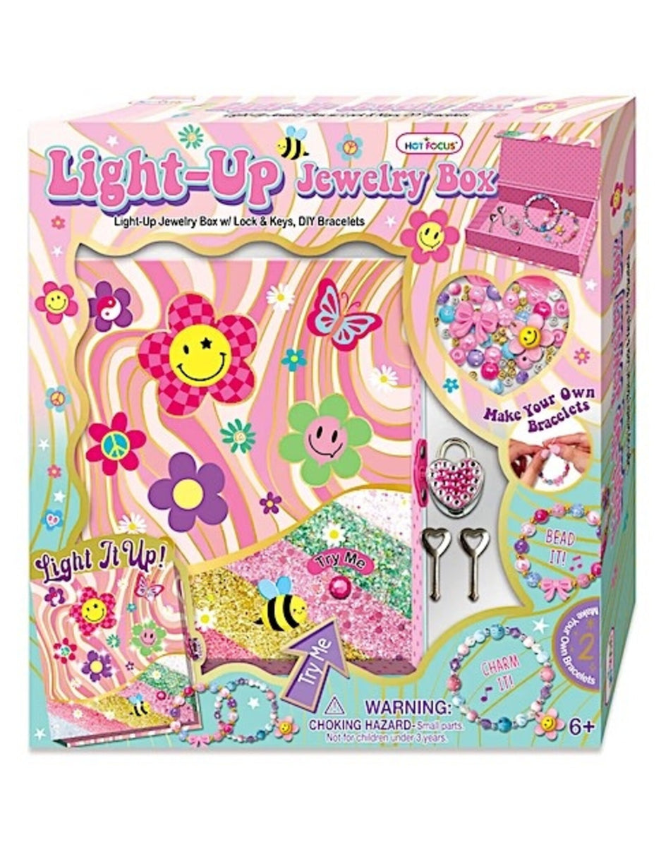 LIGHT UP JEWELRY BOX - GROOVY FLOWER | Imagination Unlimited