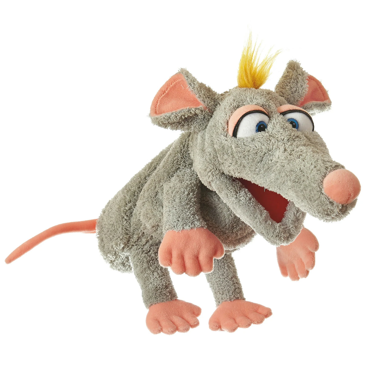 Living Puppets Scraps 12-Inch Grey Mouse Hand Puppet | Imagination ...