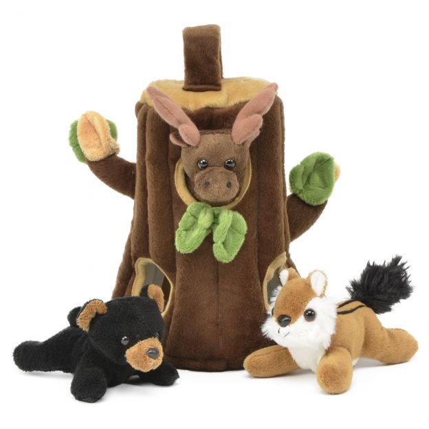 9" TREE FINGER PUPPET HOUSE | Imagination Unlimited