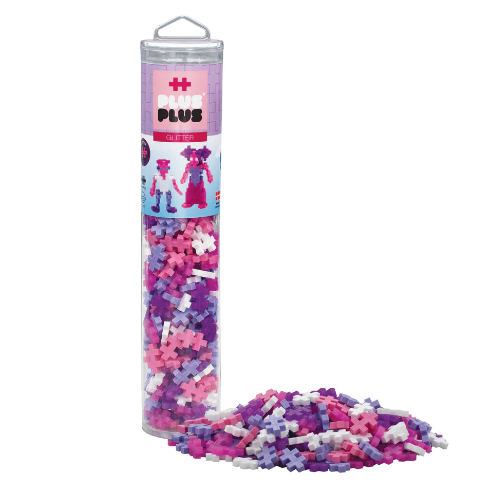 PLUS PLUS GLITTER 240 PC TUBE | Imagination Unlimited